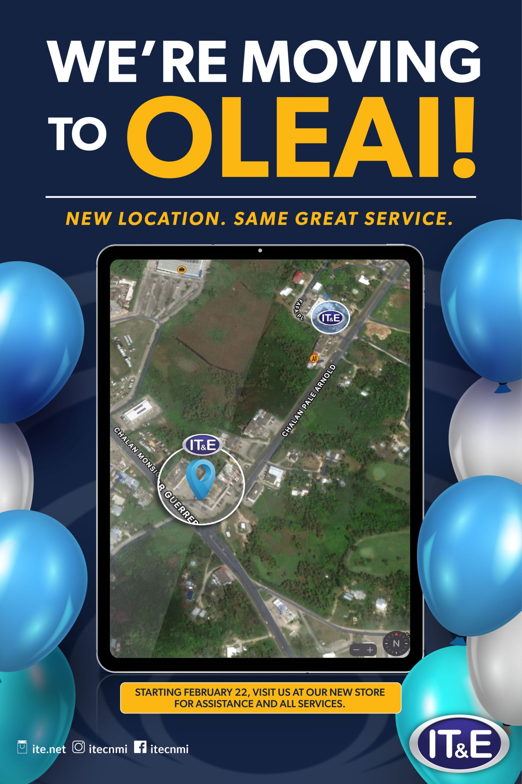 IT&E moves store to larger, more convenient location in Oleai ...