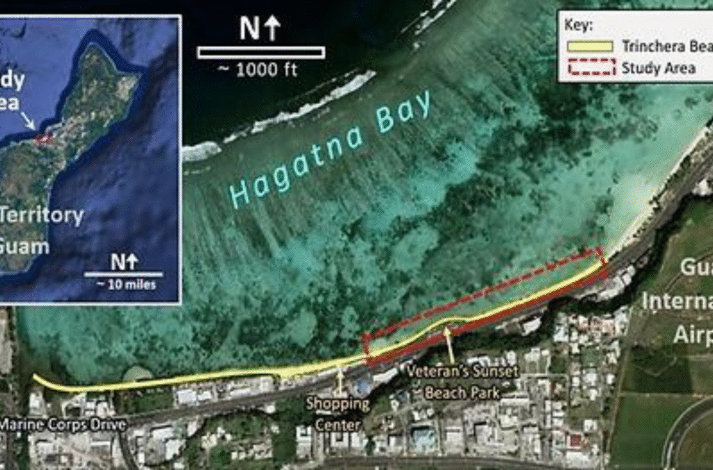 $10M erosion control project proposed for East Agana Bay - Marianas ...