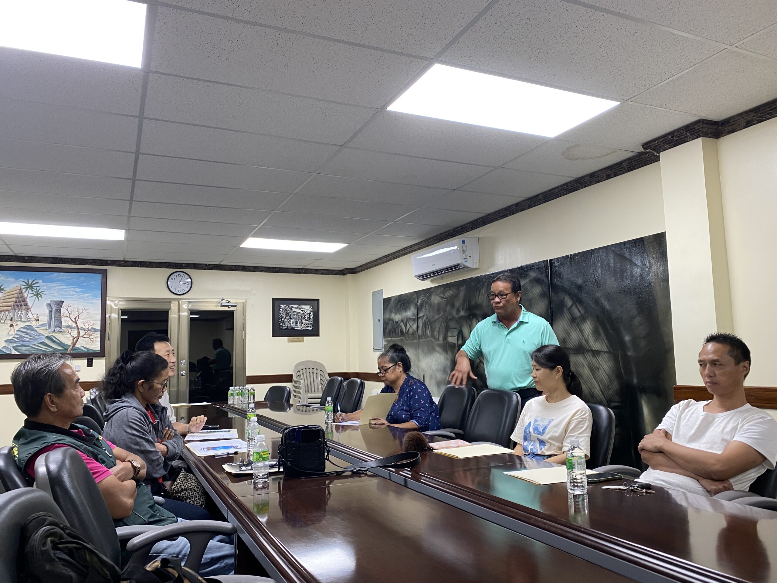Saipan mayor meets with Precinct 4 business owners, representatives ...