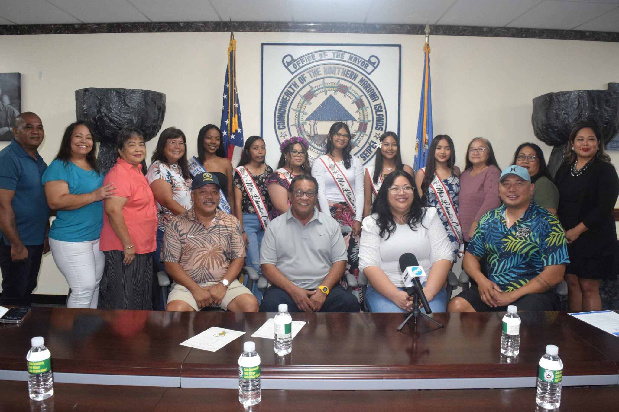 NMI mayors come together at pinning rites for 2025 Liberation Queen ...