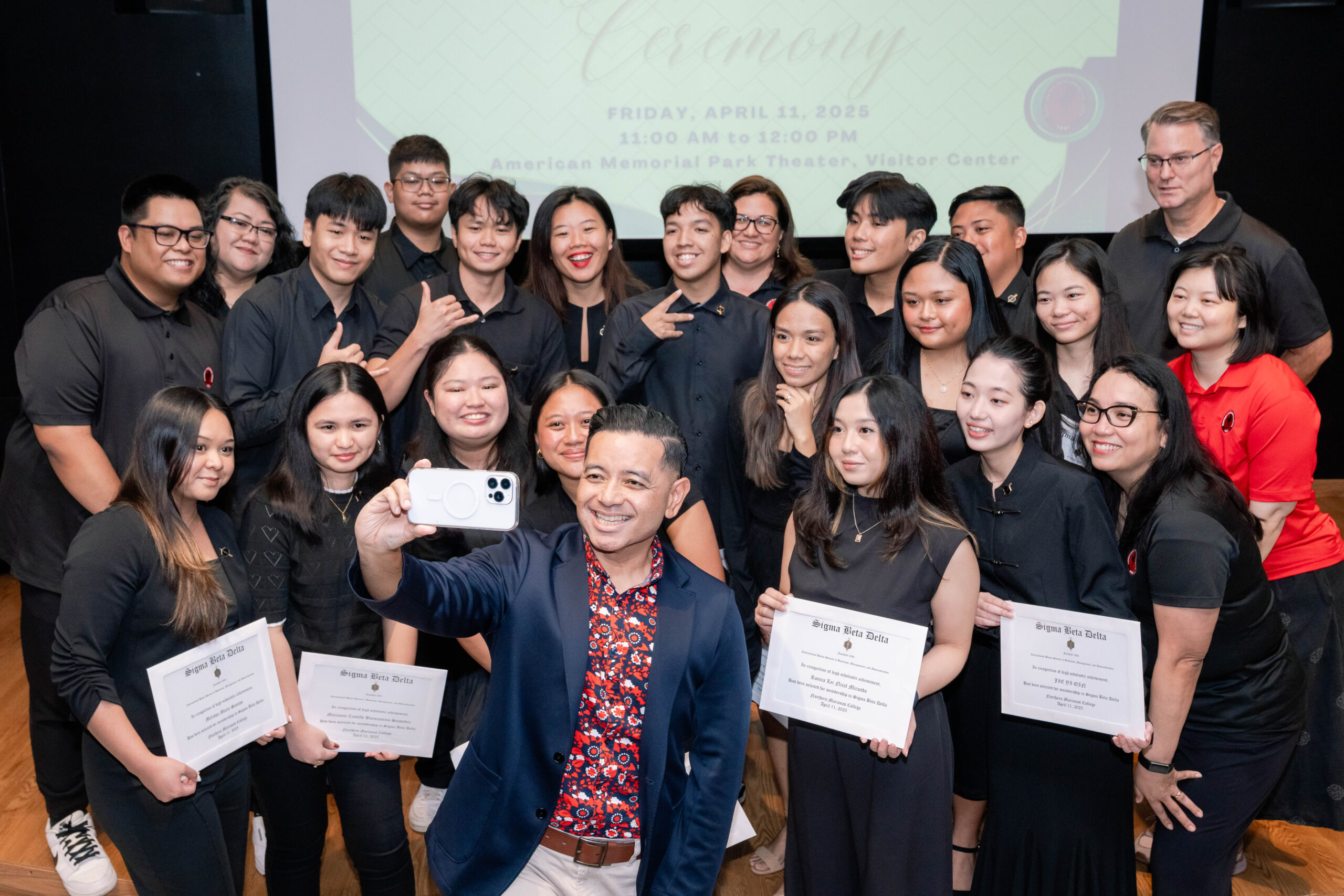 Congratulations Sigma Beta Delta inductees! - Marianas Variety News & Views